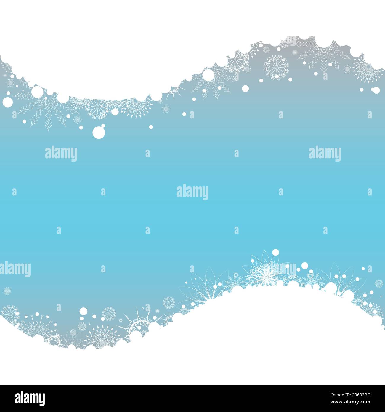 Christmas background with space for text. All elements on separate ...