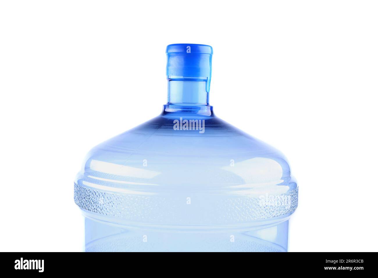 Top big bottle of water for delivery, isolated on white Stock Photo - Alamy