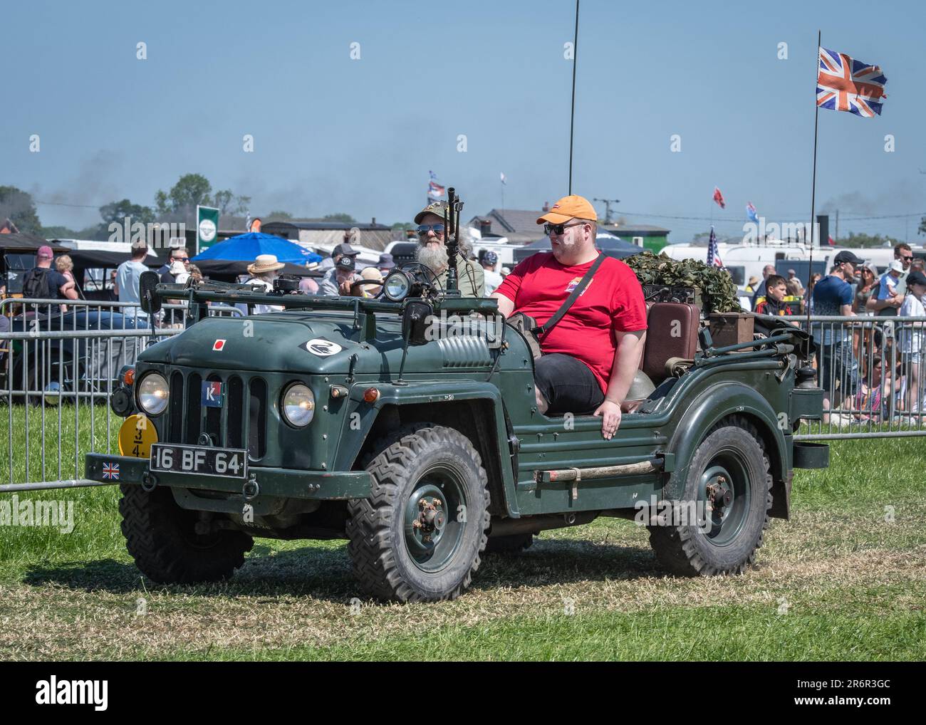 Military - Smallwood Steam & Vintage Rally 2023 Stock Photo - Alamy