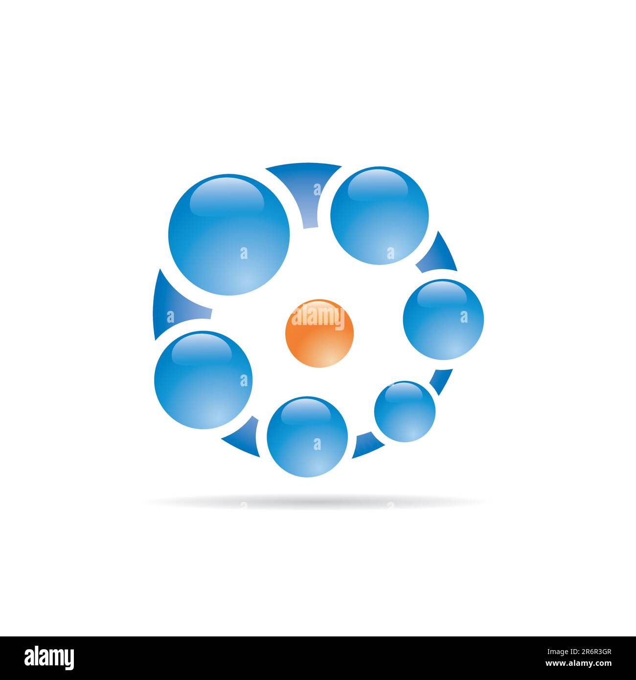 molecule simbol icon Stock Vector Image & Art - Alamy