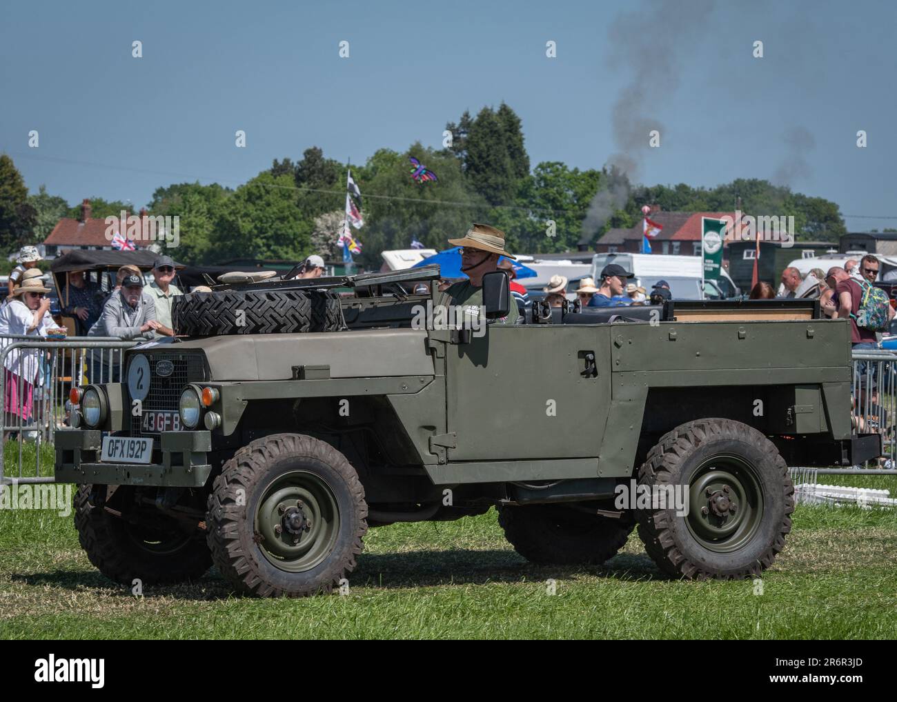 Military - Smallwood Steam & Vintage Rally 2023 Stock Photo - Alamy