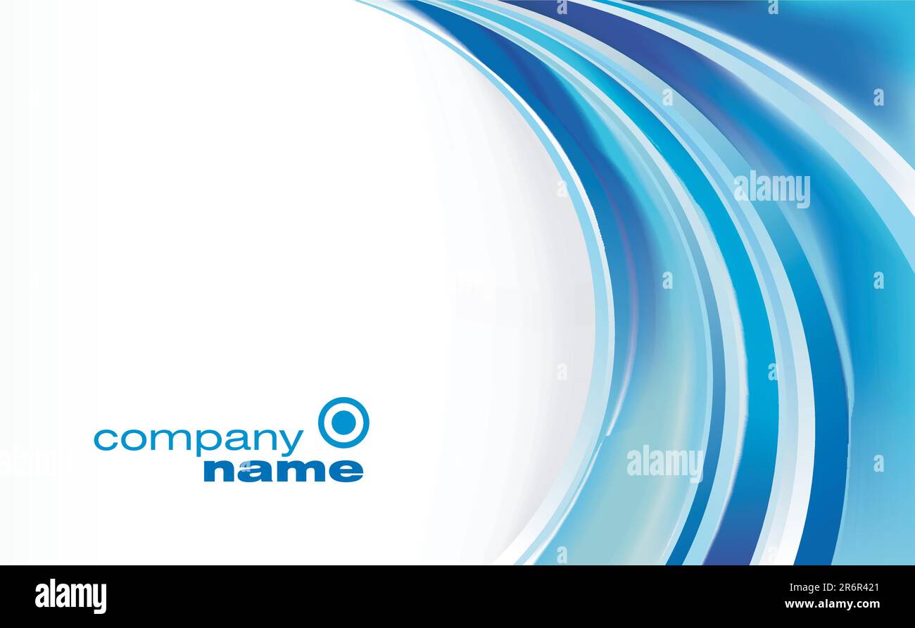 Abstract business card template hi-res stock photography and images - Alamy