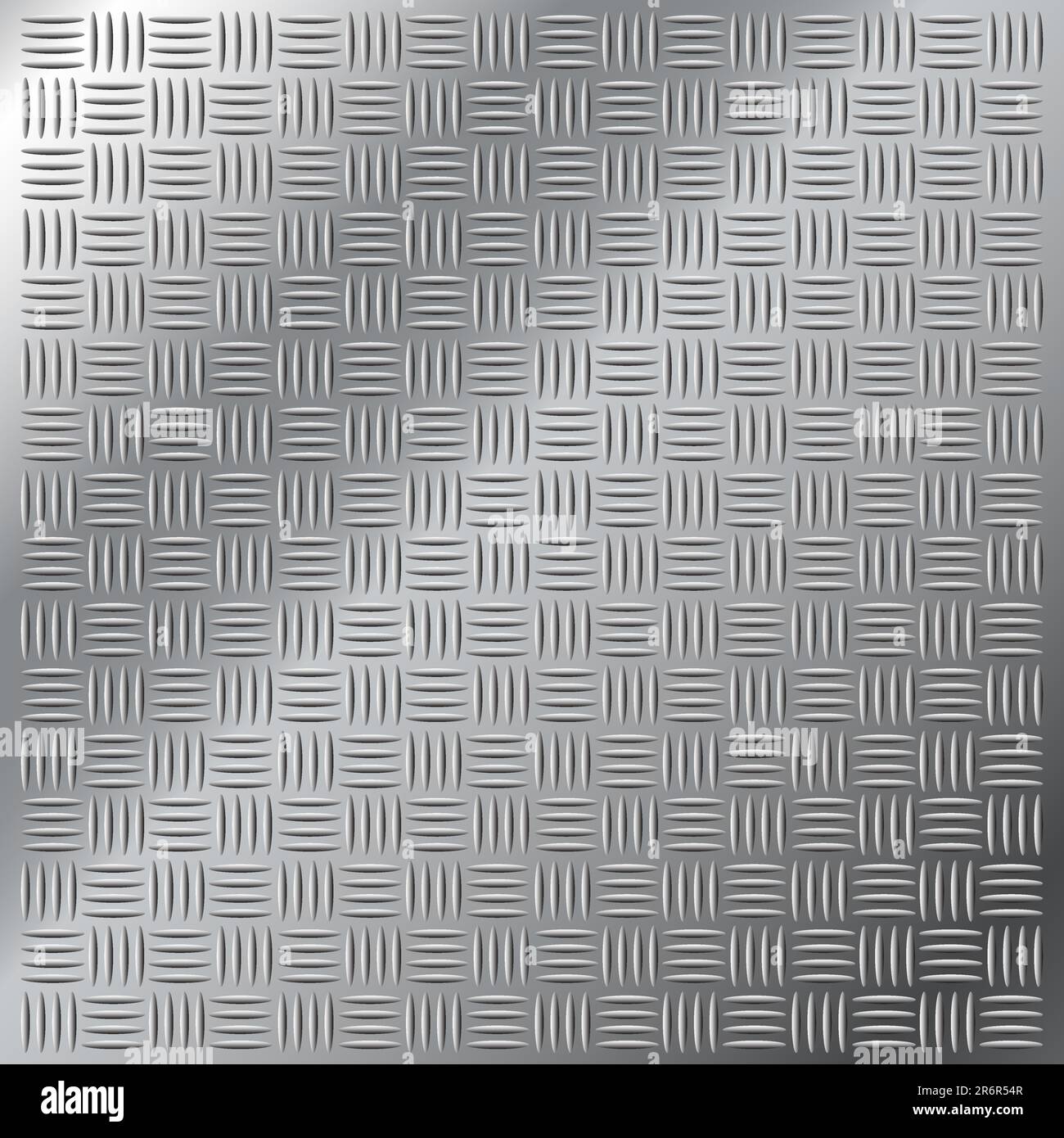 Vector illustration of stainless metal cross hatch tread background ...