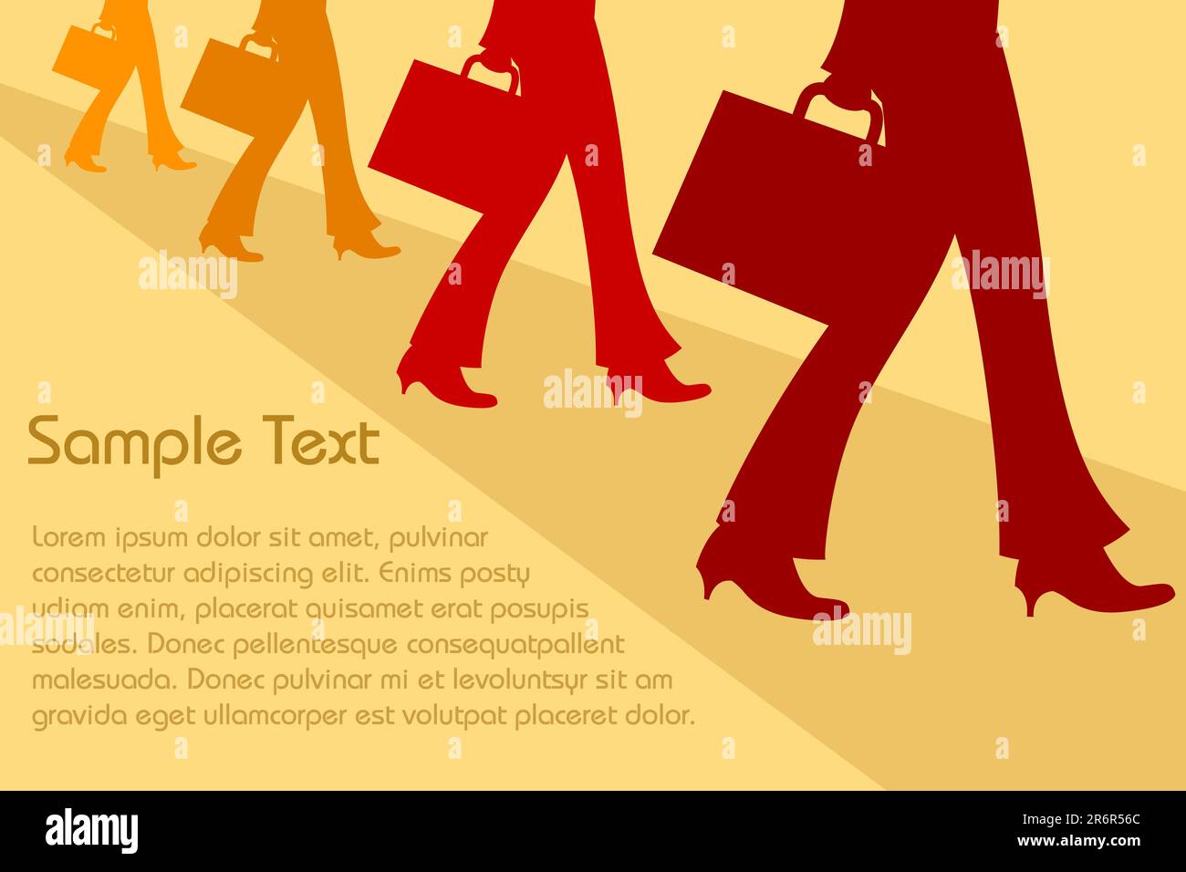 illustration of modern trade with light background Stock Vector Image ...