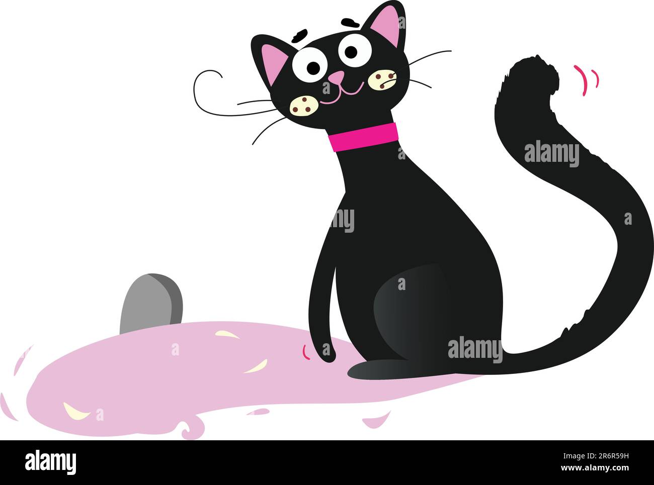 Peaceful kitten Cut Out Stock Images & Pictures - Alamy