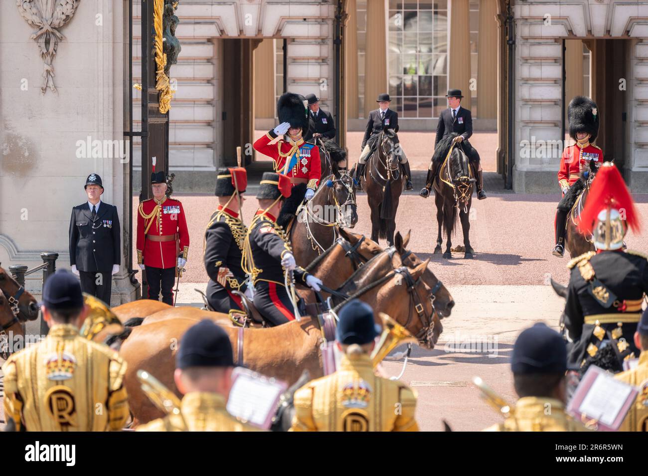 London, UK, 10 June 2023. The Colonel's Review, the final rehearsal for ...