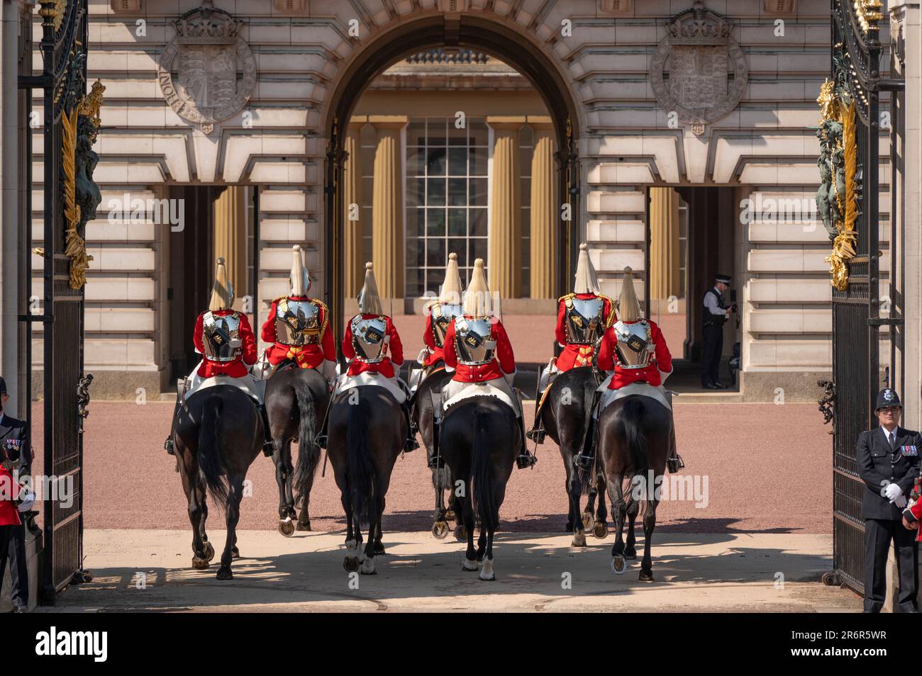 London, UK, 10 June 2023. The Colonel's Review, the final rehearsal for ...