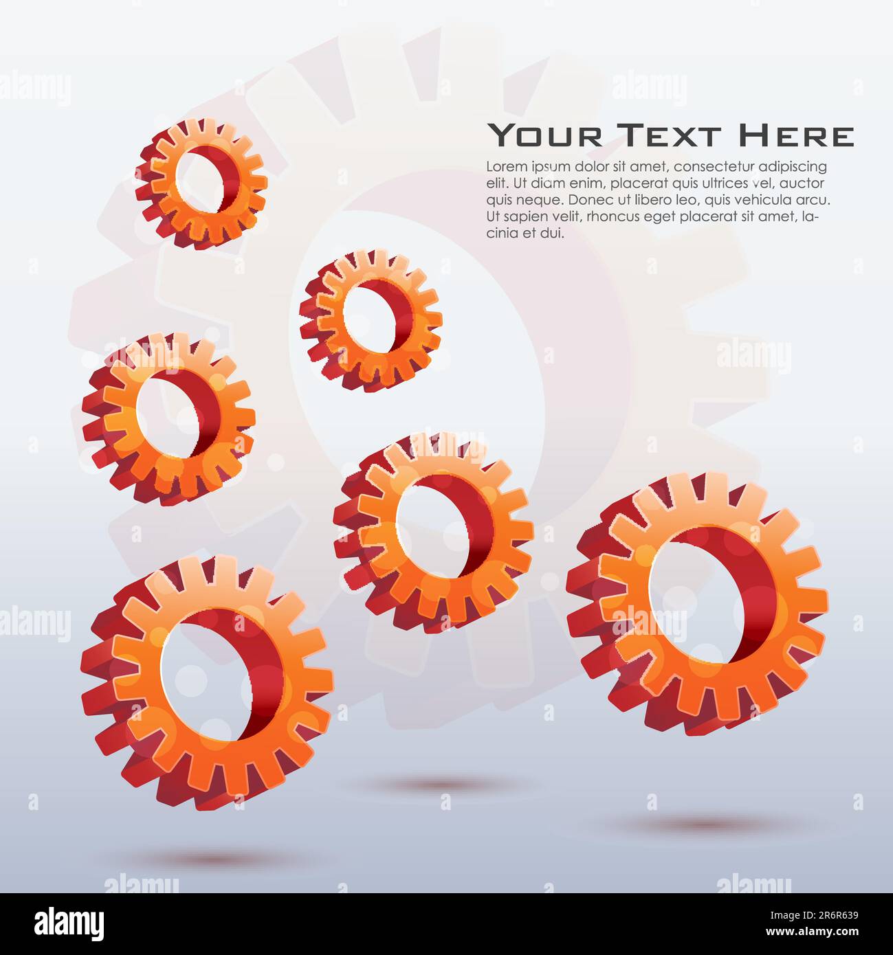 illustration of gears Stock Vector Image & Art - Alamy