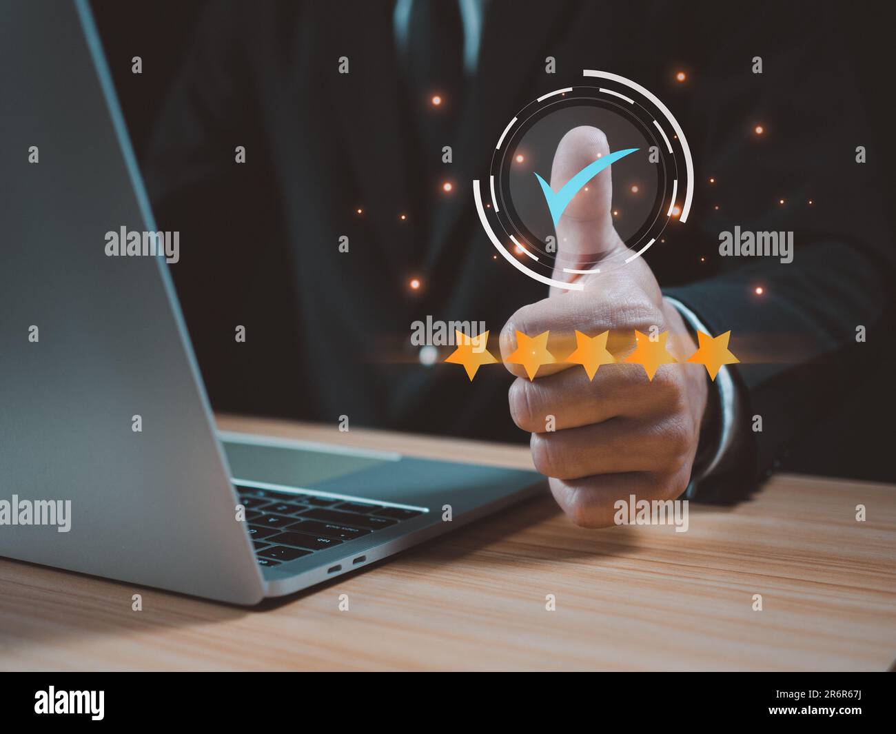 Customer Satisfaction Survey concept, service experience rating online ...