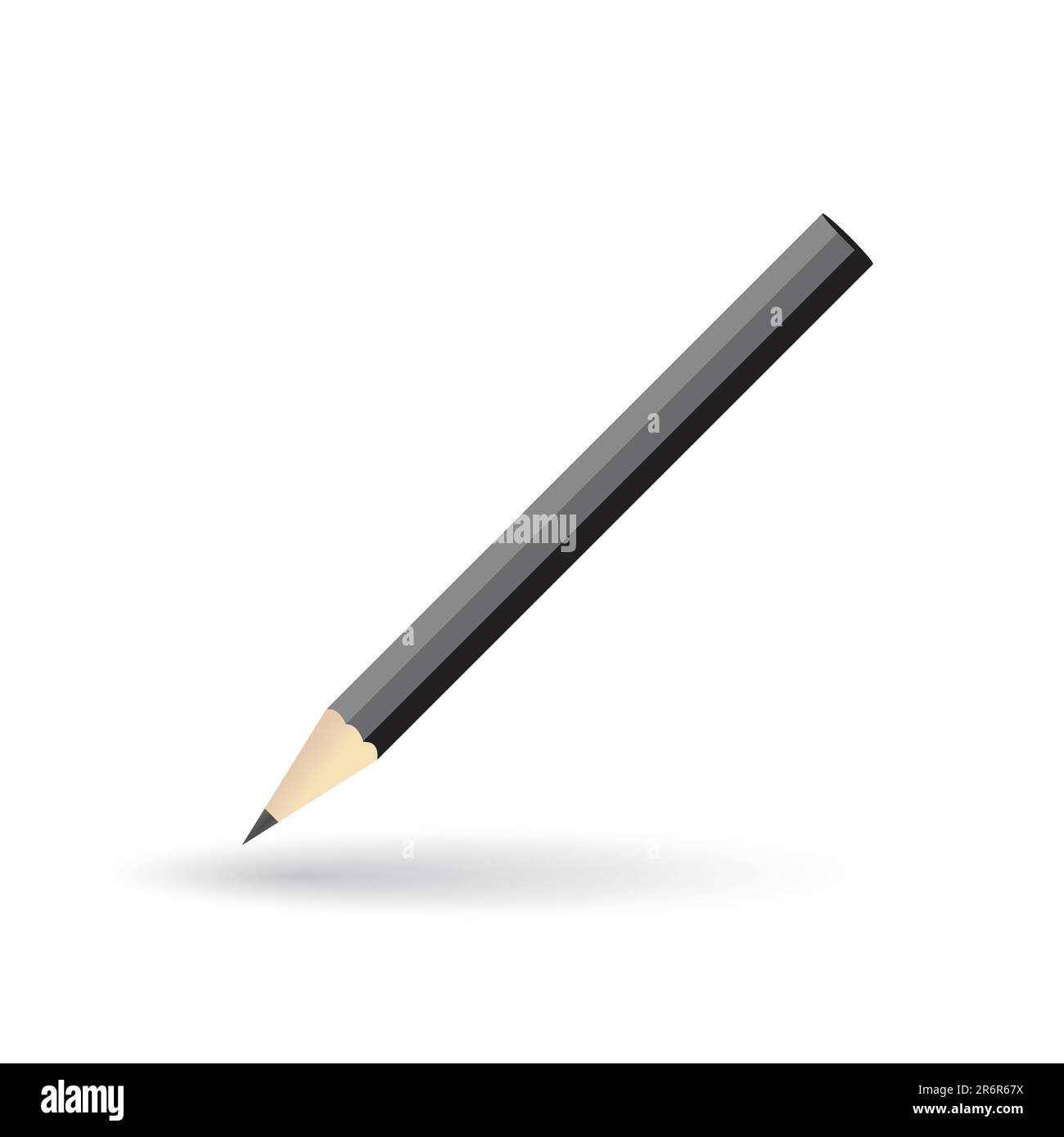 Black pen white page Stock Vector Images - Alamy