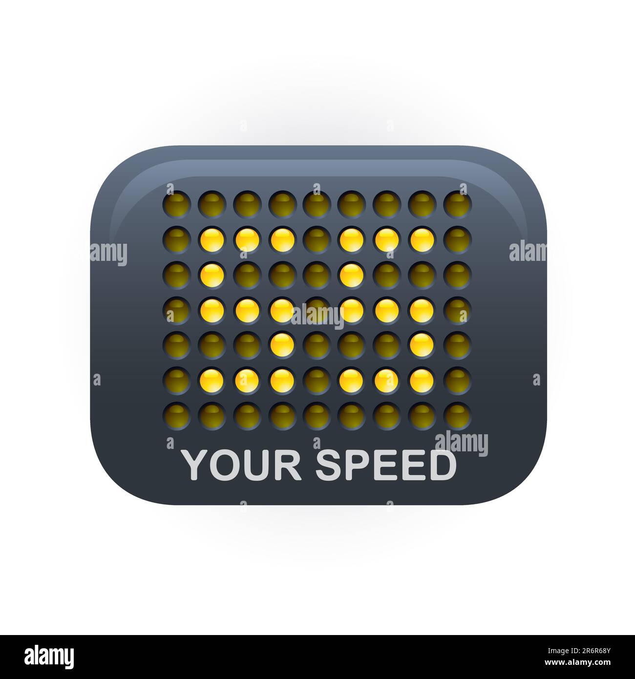 Speed radar Stock Vector Images - Alamy