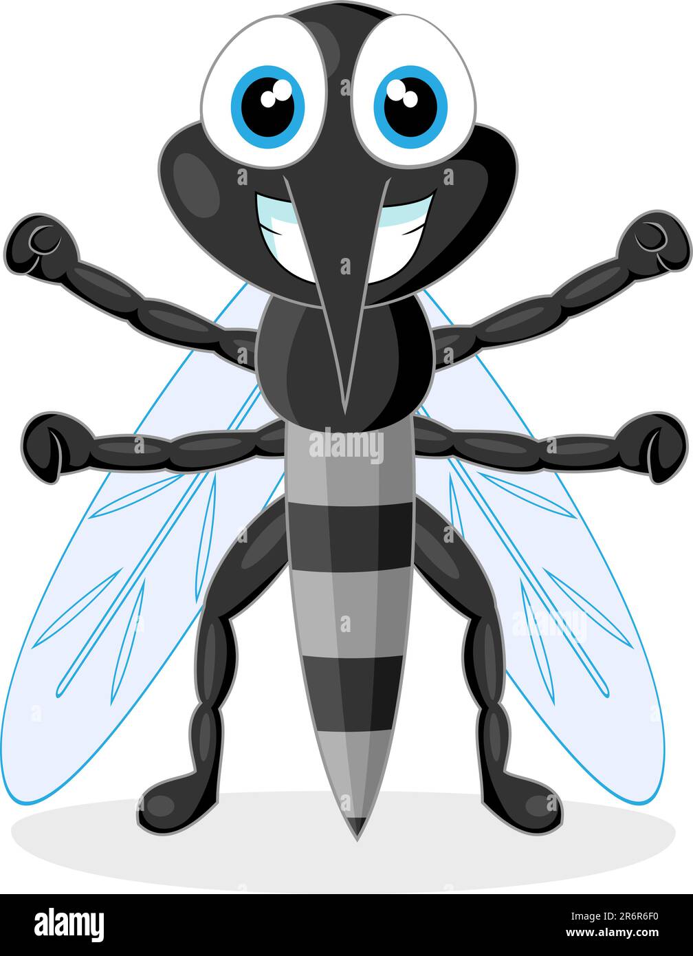 Cute Mosquito Clipart