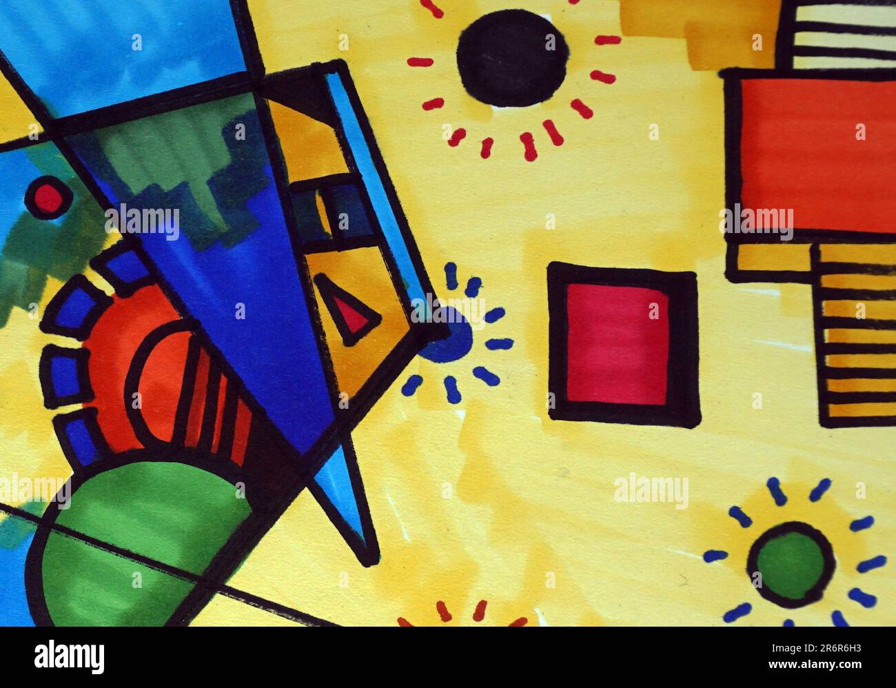 Geometry line drawing hi-res stock photography and images - Alamy