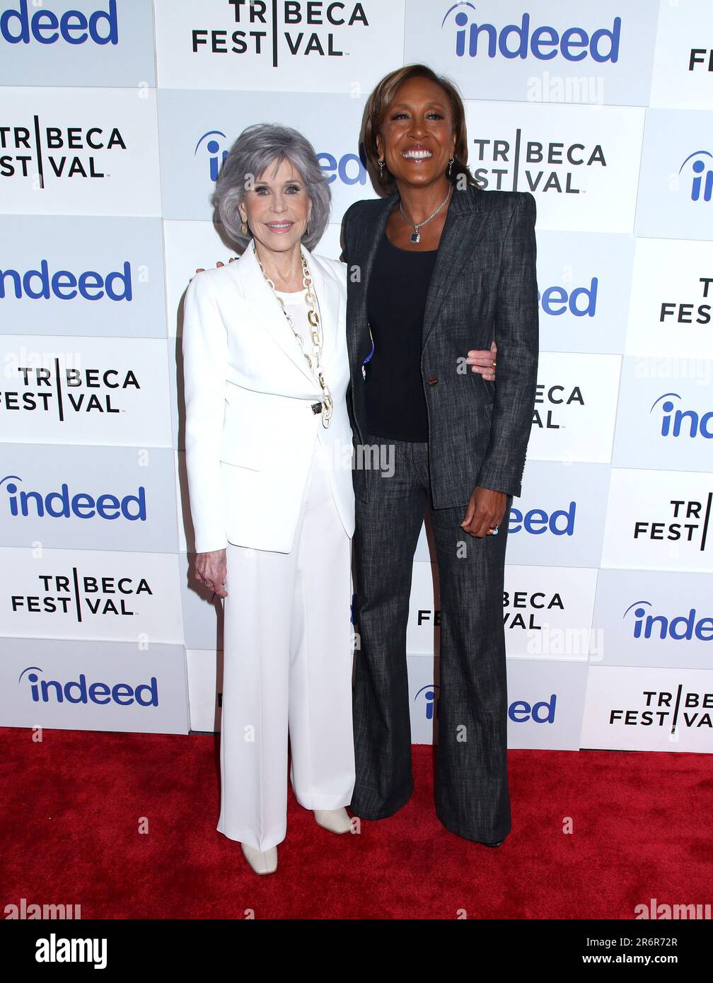 New York City, USA. 10th June, 2023. Jane Fonda and Robin Roberts ...