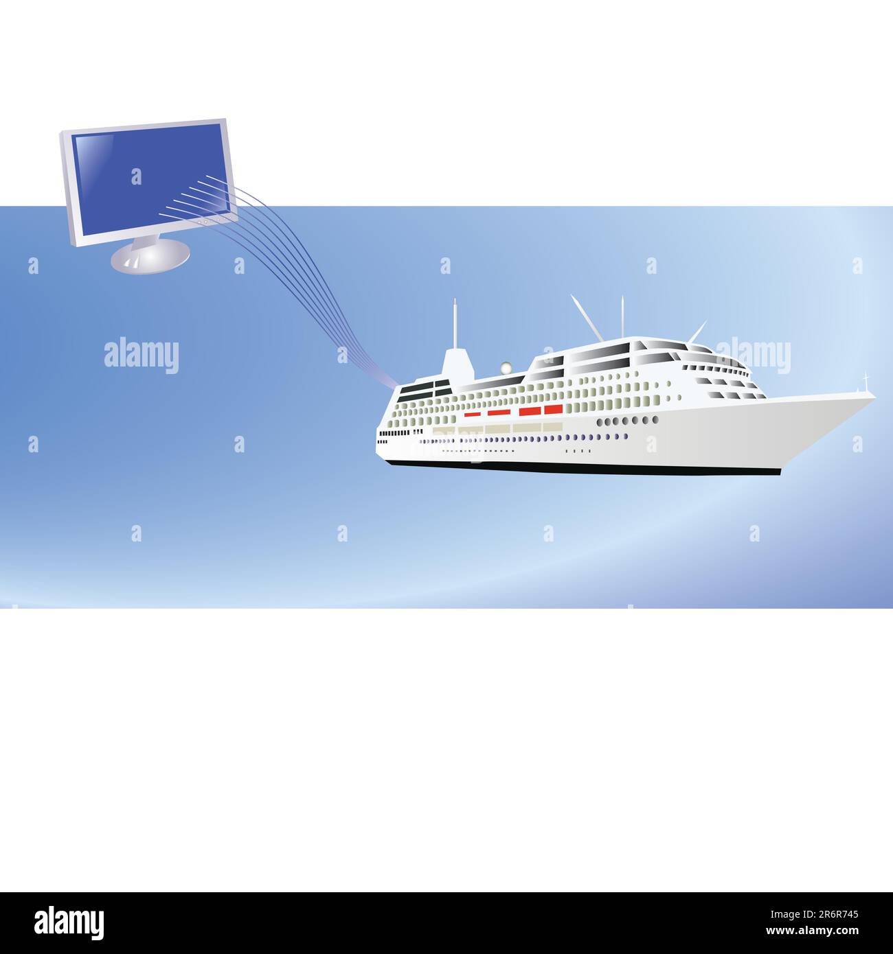 Computer monitor space ship hi-res stock photography and images - Alamy