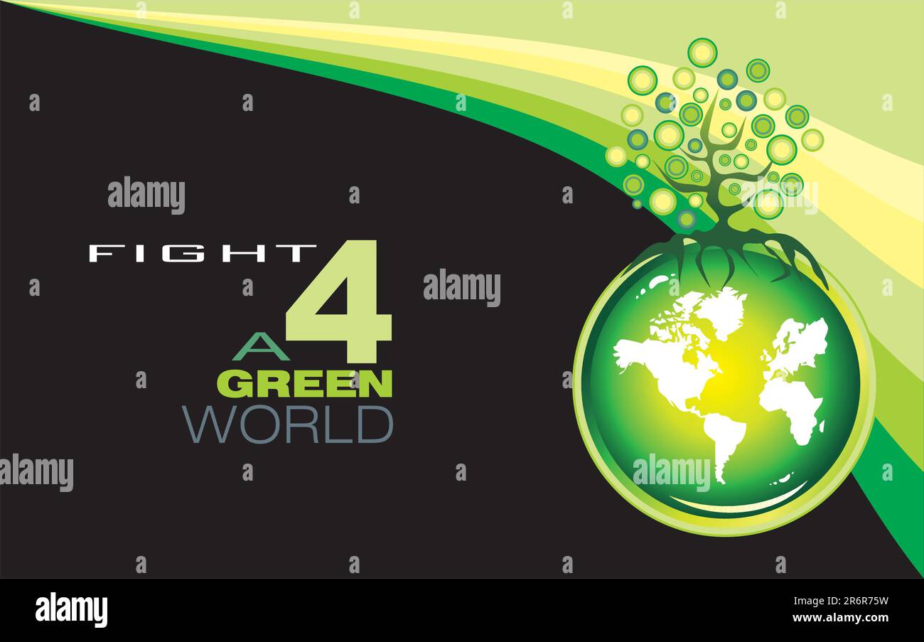 Environment Saving and Nature Card background Stock Vector Image & Art ...