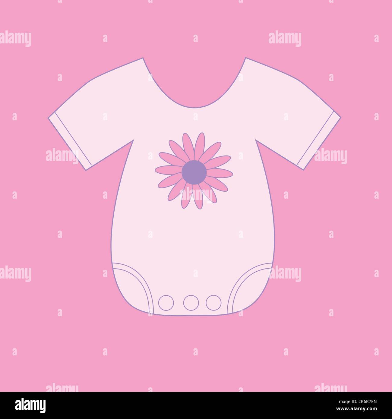 Cute small newborn baby Stock Vector Images - Alamy