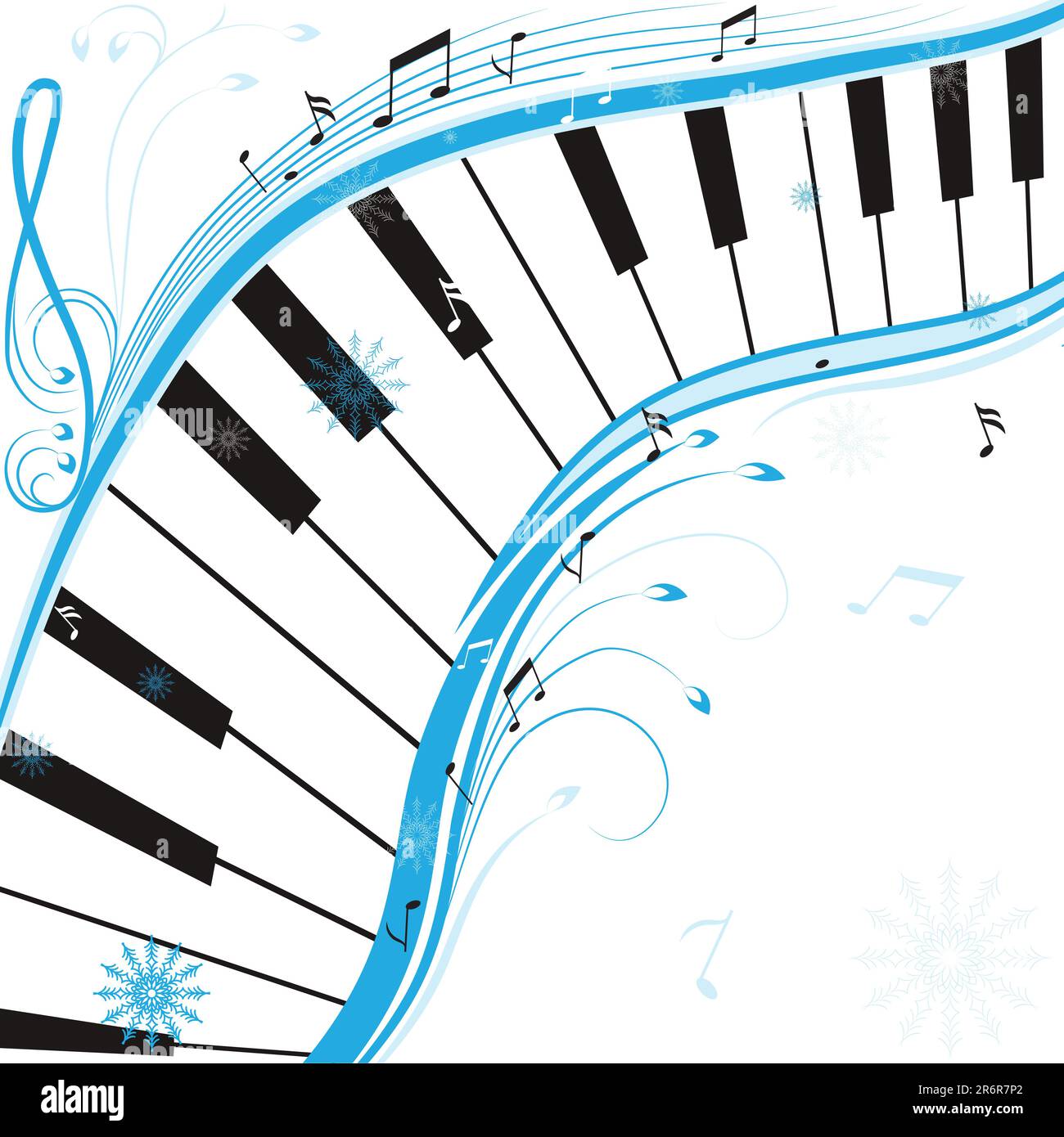 Winter music, christmas background . Vector illustration Stock Vector ...