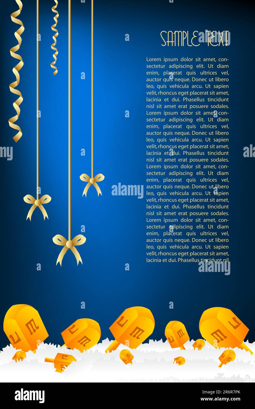 Happy hanukkah celebration jewish Stock Vector Images - Alamy