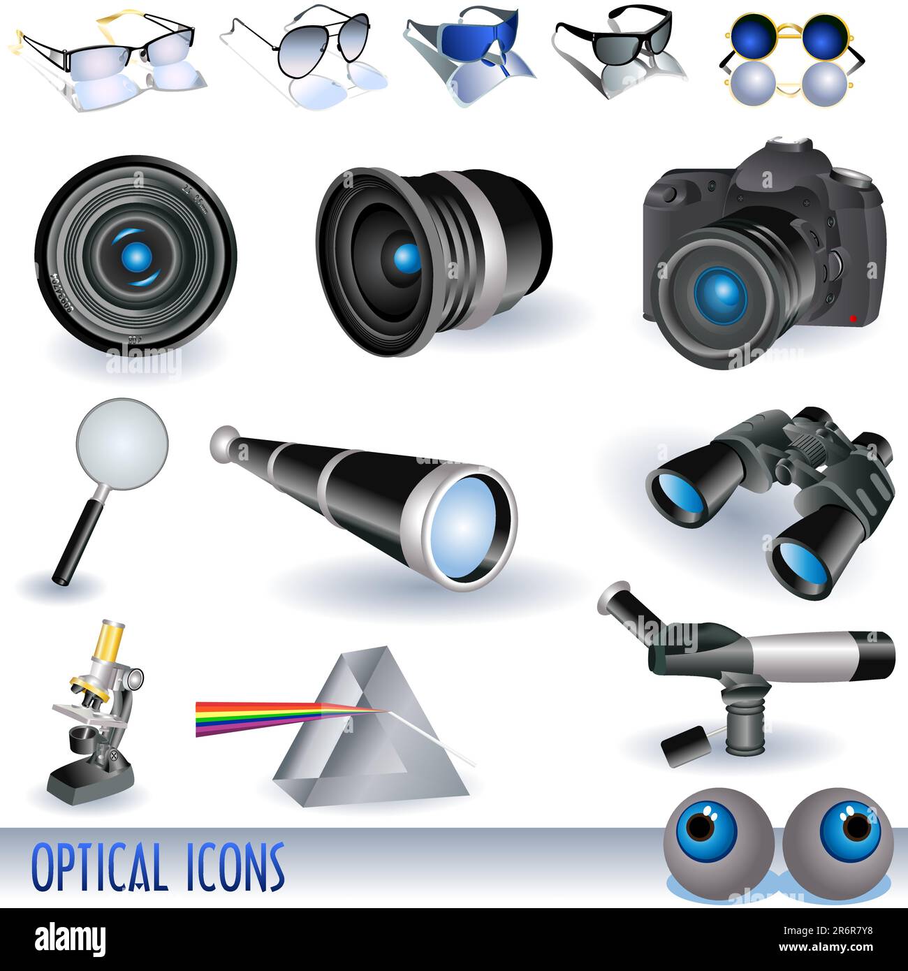 Optical show Stock Vector Images - Alamy