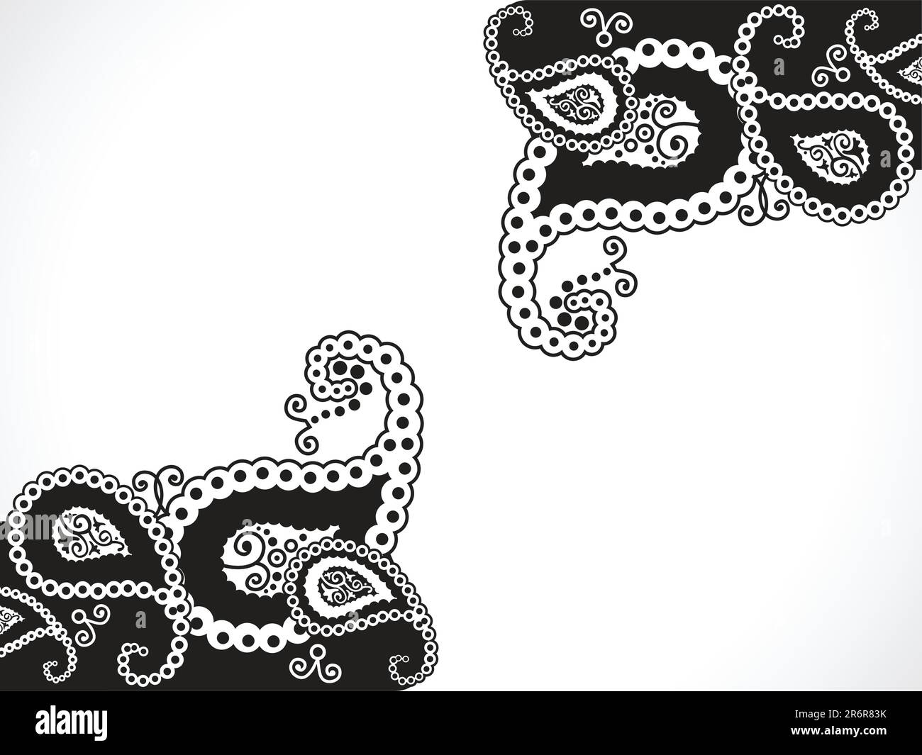 abstract floral ornament design vector illustration Stock Vector Image ...