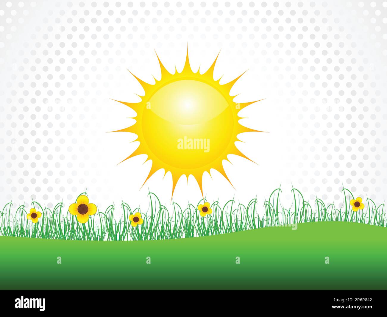 abstract sun holiday background vector illustration Stock Vector Image ...