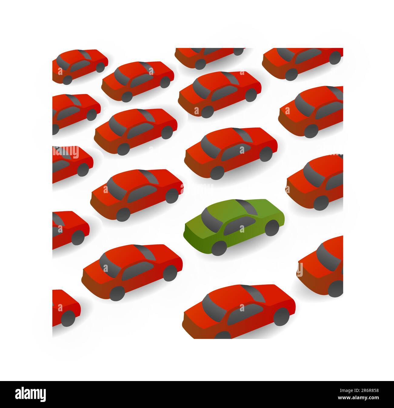 Cars highway design Cut Out Stock Images & Pictures - Alamy