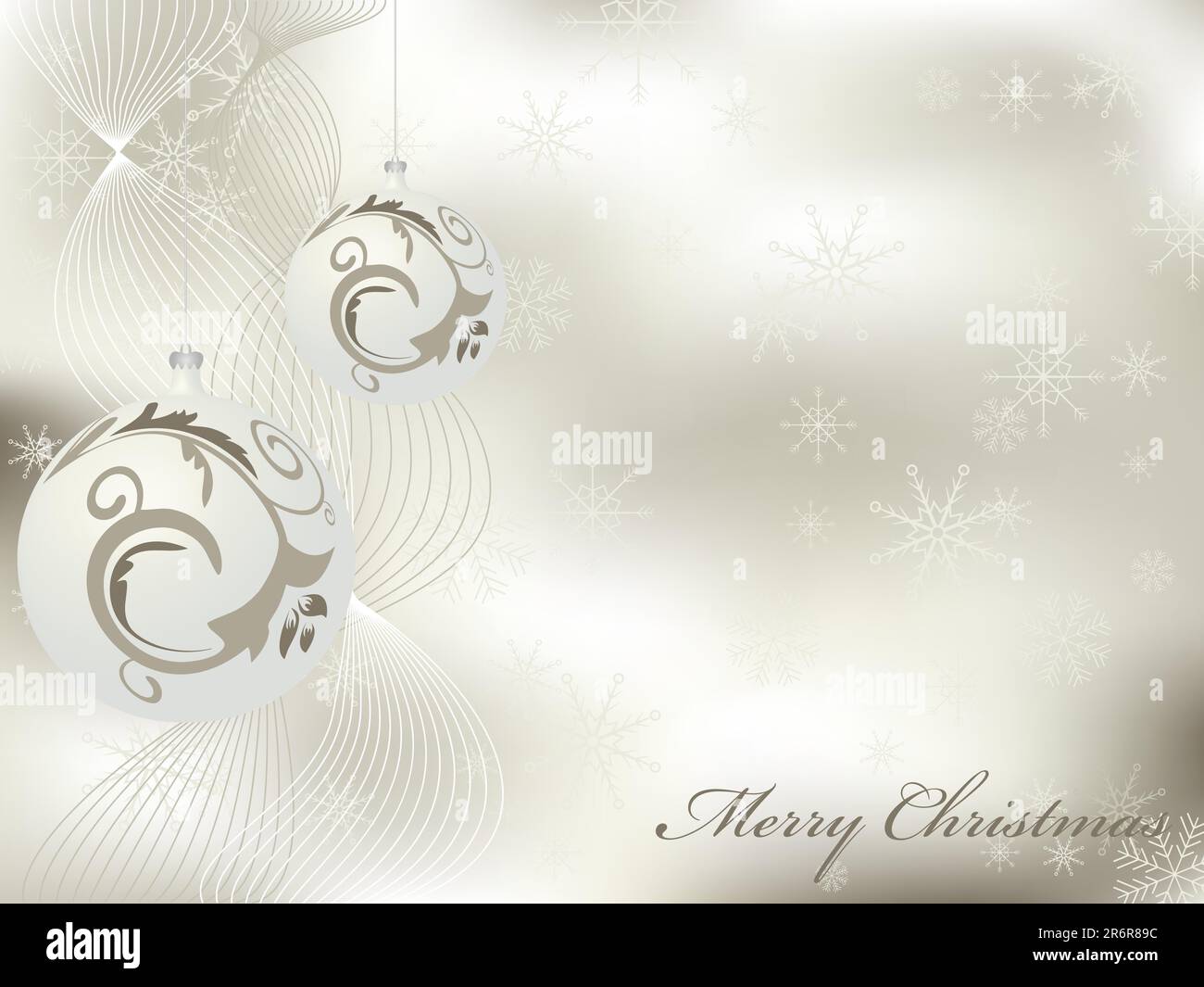 Silver christmas Stock Vector Images - Alamy