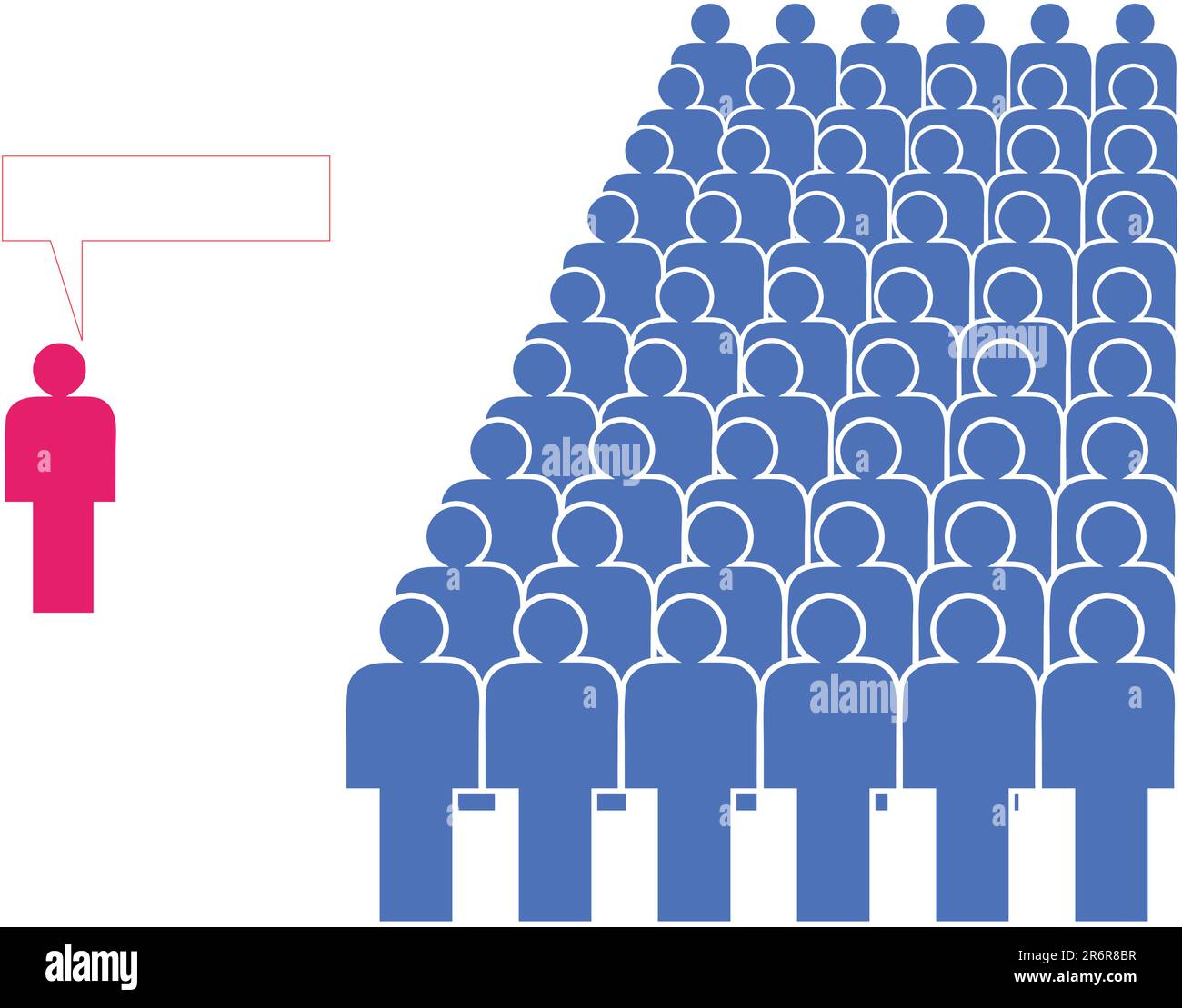 The concept on "Anyone can". Symbol of man. Vector Stock Vector Image ...