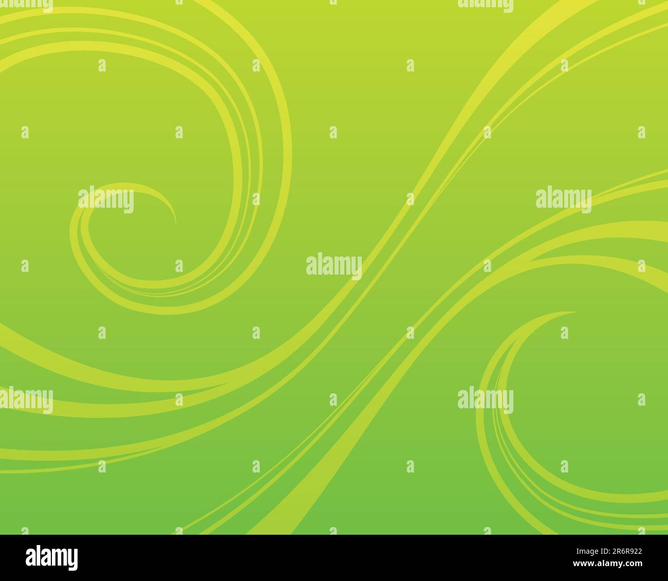 Vector Swirly Green Background Stock Vector Image & Art - Alamy