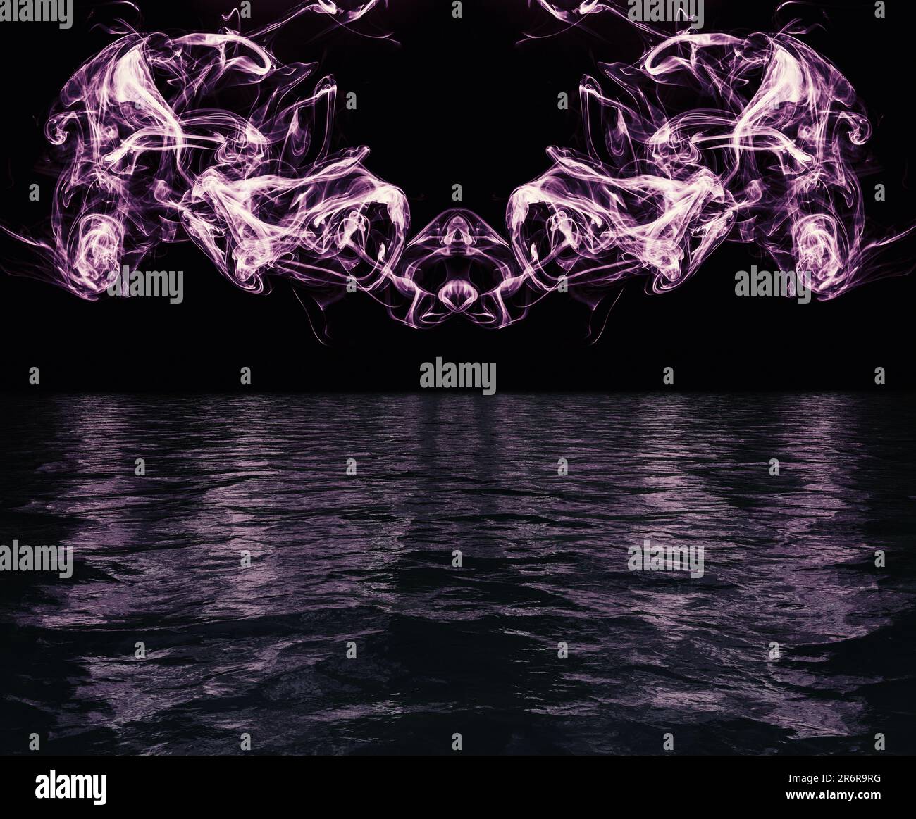 Stir pink color ink in hi-res stock photography and images - Alamy