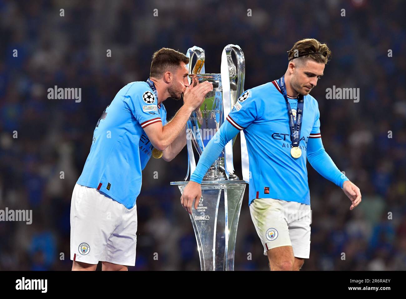 Istanbul, Turkey. 10th June, 2023. Aymeric Laporte of Manchester City ...