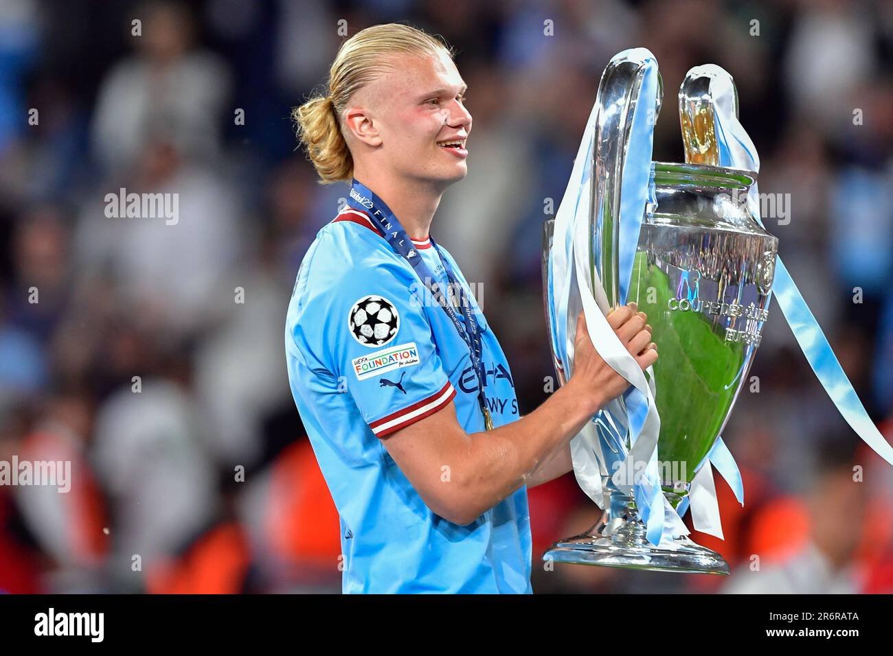 Haaland celebration 2023 hi-res stock photography and images - Alamy