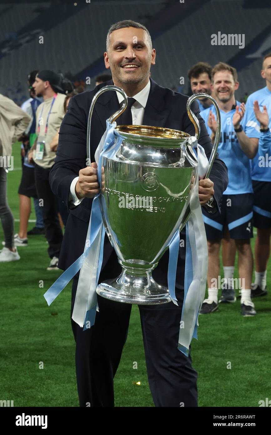 Istanbul, Turquie. 10th June, 2023. Manchester City President Khaldoon ...