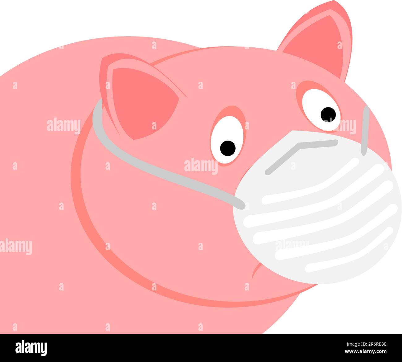 Picture of a pig Stock Vector Images - Alamy