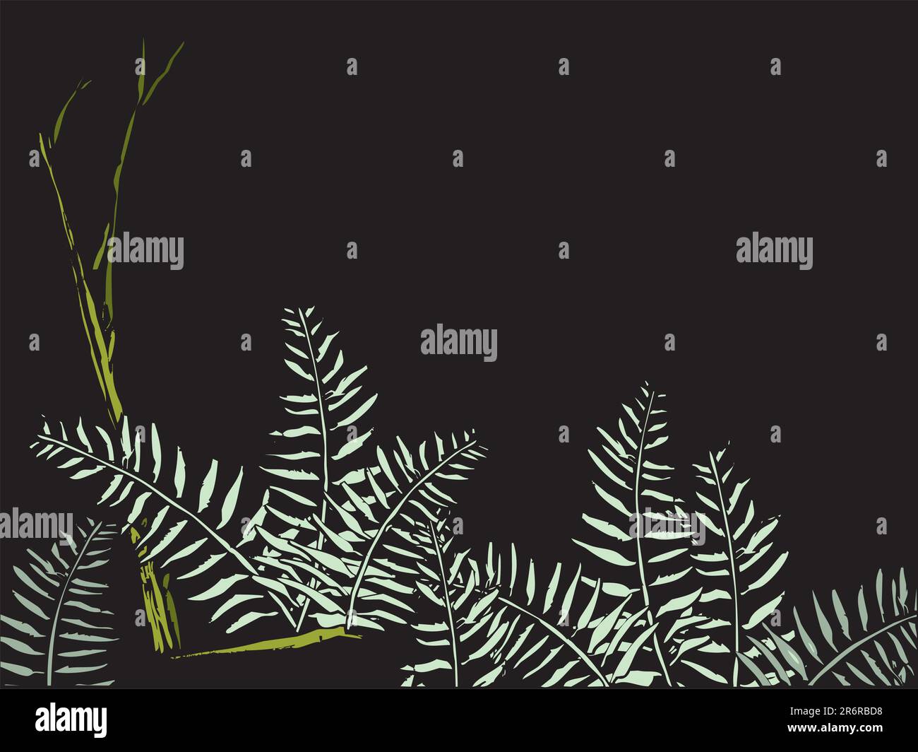 Tropical rainforest floor Stock Vector Images - Alamy