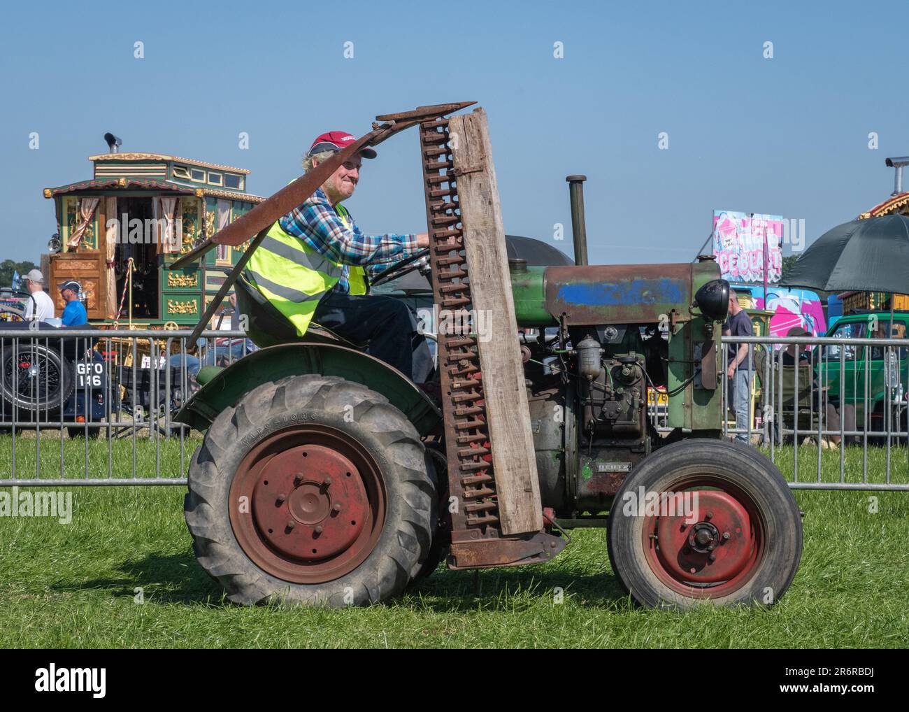 Tractors - Smallwood Steam & Vintage Rally 2023 Stock Photo - Alamy