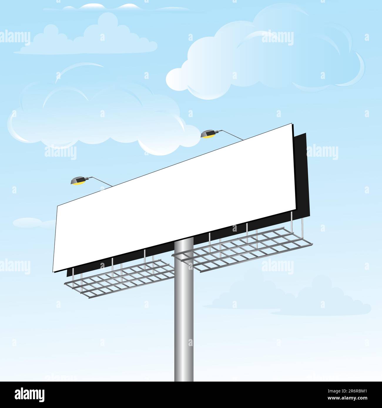 Billboard is a huge space. Vector illustration Stock Vector Image & Art ...