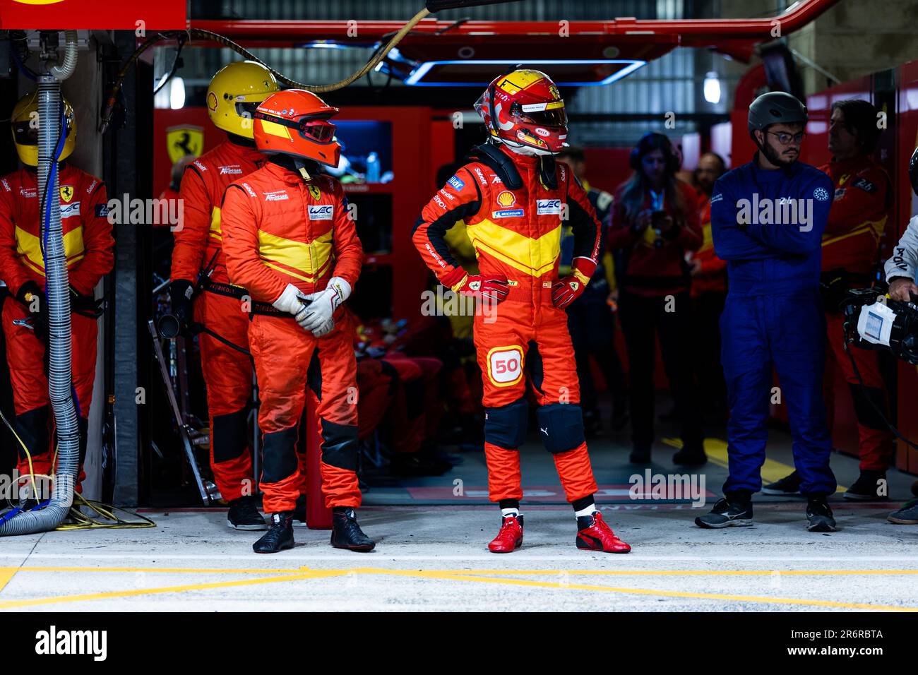 MOLINA Miguel (spa), Ferrari AF Corse, Ferrari 499P, portrait during ...