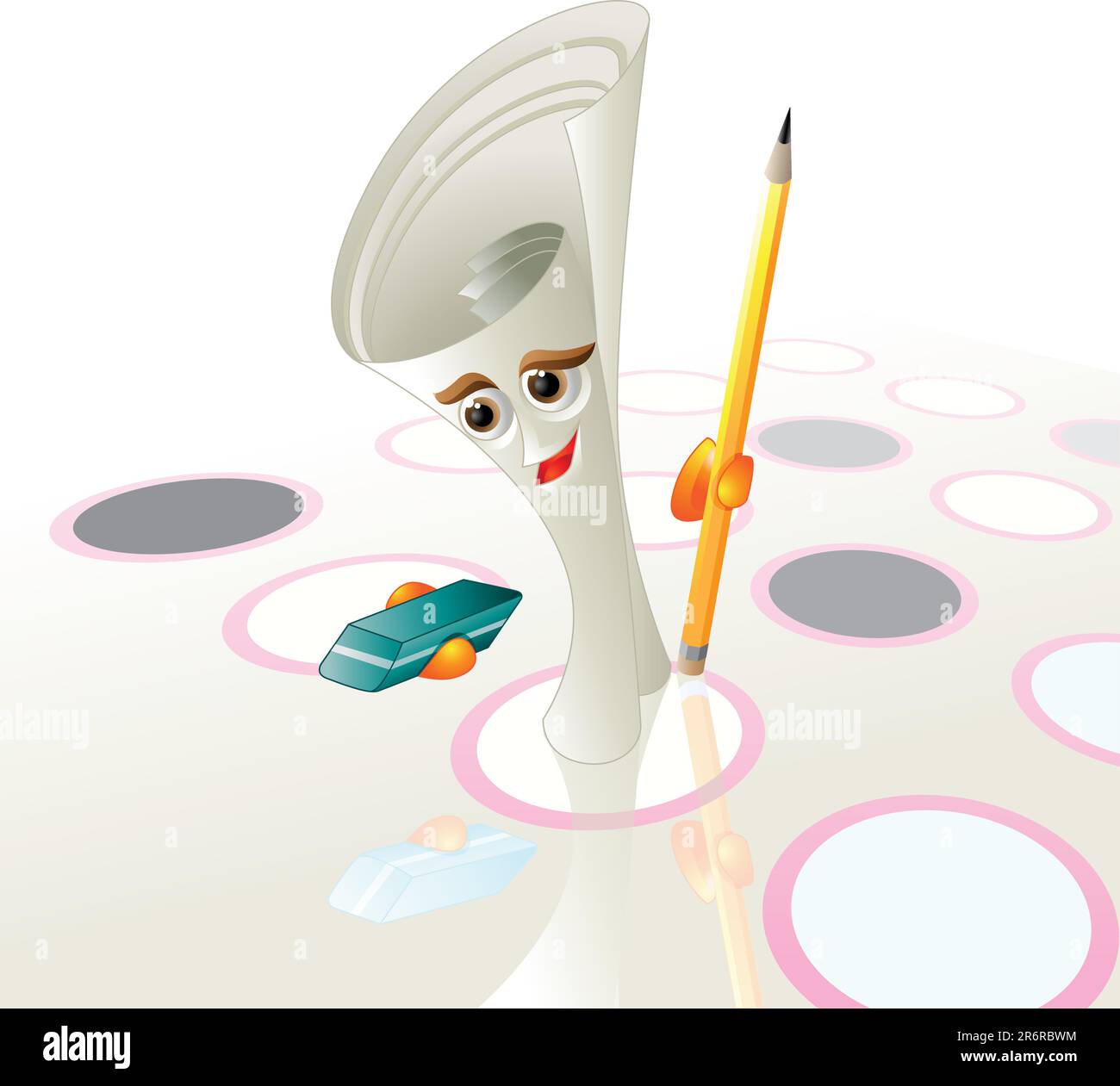 Paper sheet question mark Stock Vector Images - Alamy