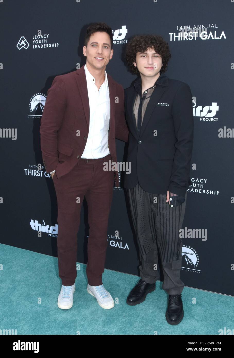 Los Angeles, California, USA 10th June 2023 Actor Mike Manning and ...