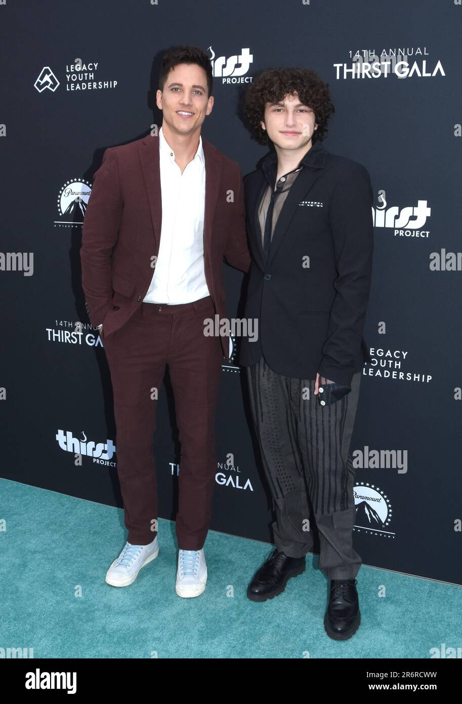 Los Angeles, California, USA 10th June 2023 Actor Mike Manning and ...