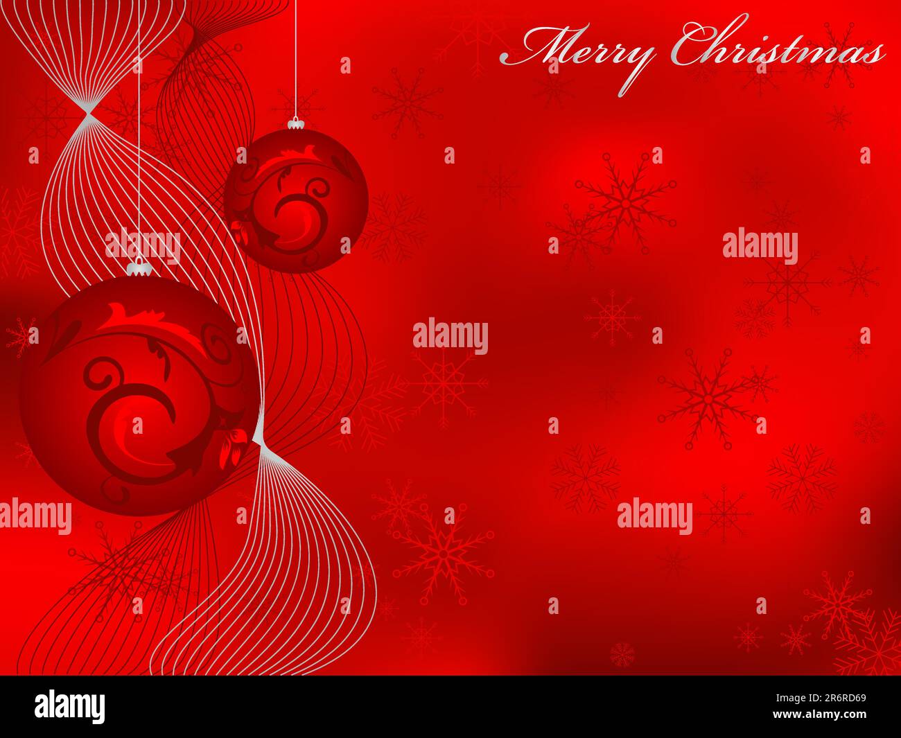 Vector red greeting card for Christmas Stock Vector Image & Art - Alamy