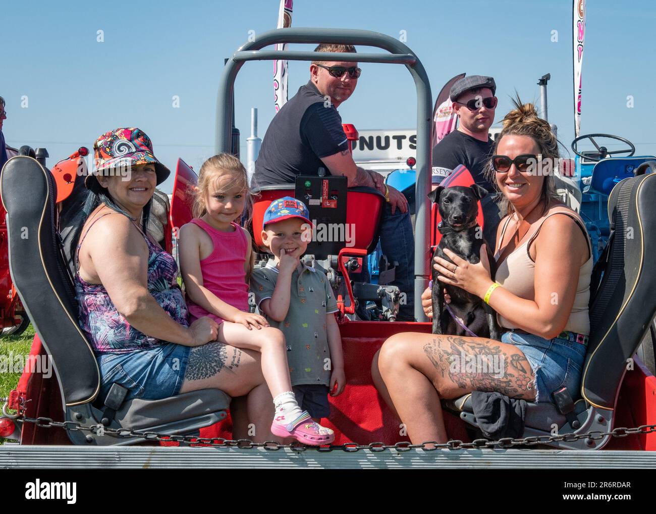 Tractors - Smallwood Steam & Vintage Rally 2023 Stock Photo - Alamy