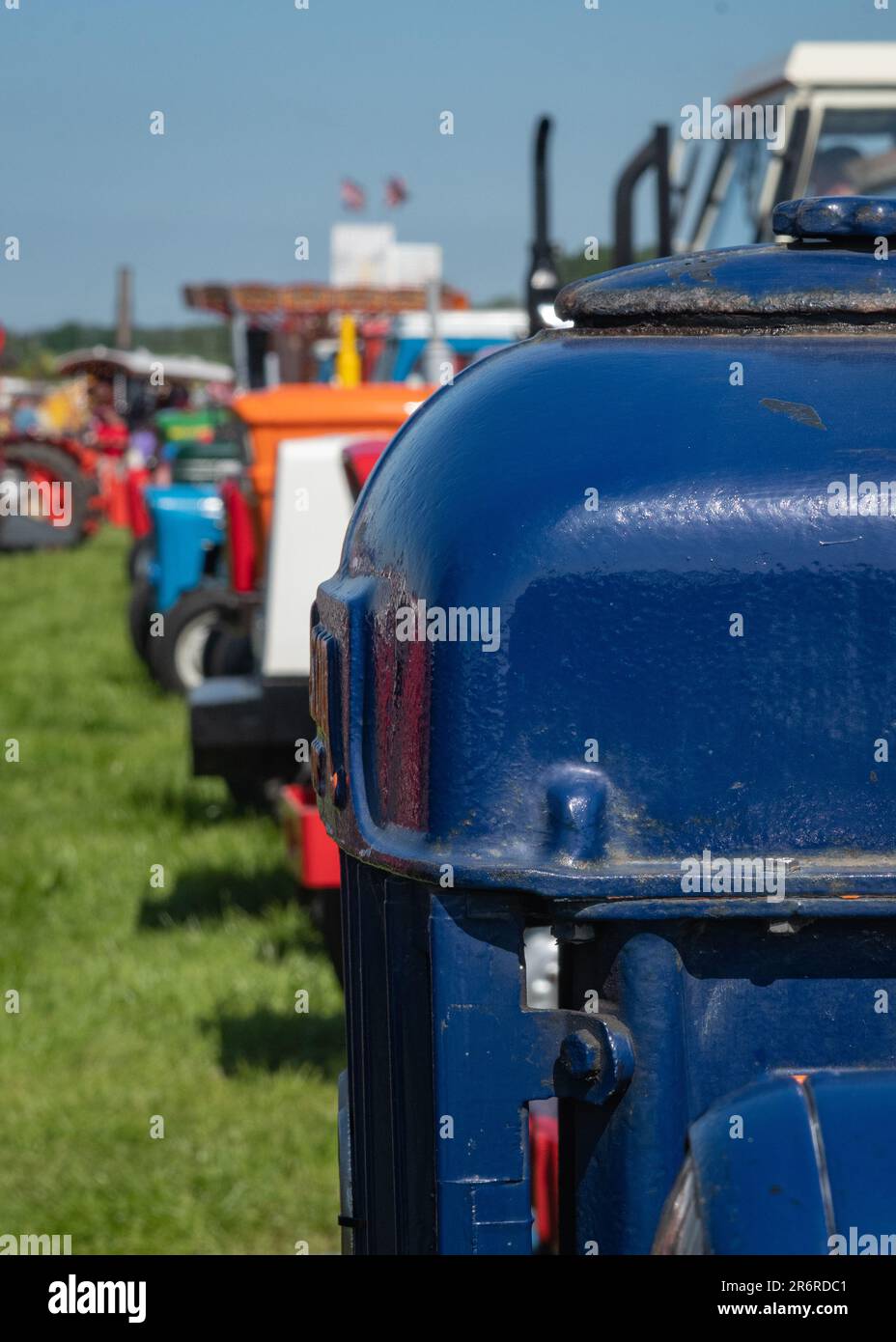 Tractors - Smallwood Steam & Vintage Rally 2023 Stock Photo - Alamy