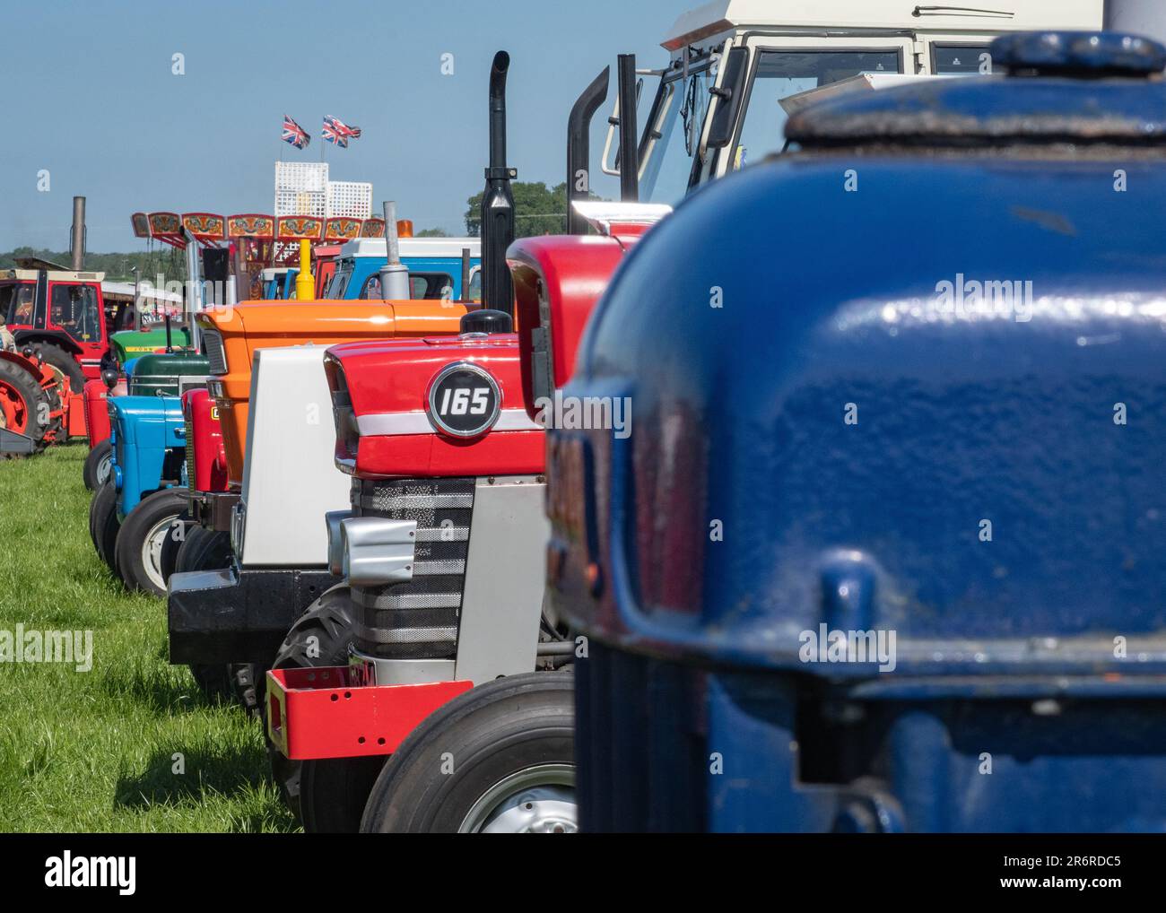 Tractors - Smallwood Steam & Vintage Rally 2023 Stock Photo - Alamy
