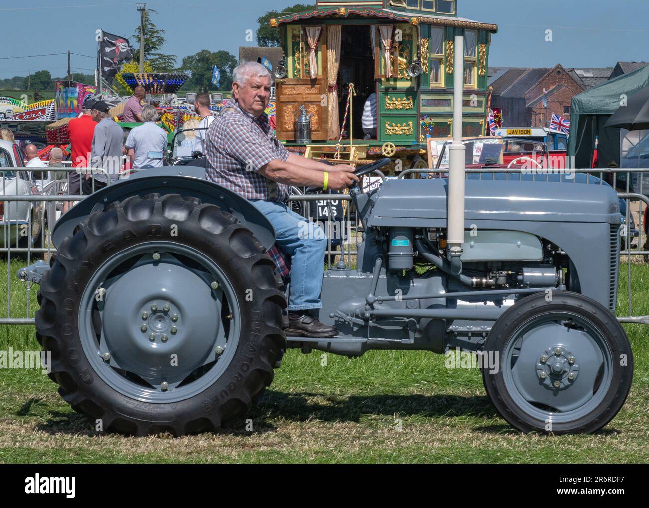 Tractors - Smallwood Steam & Vintage Rally 2023 Stock Photo - Alamy
