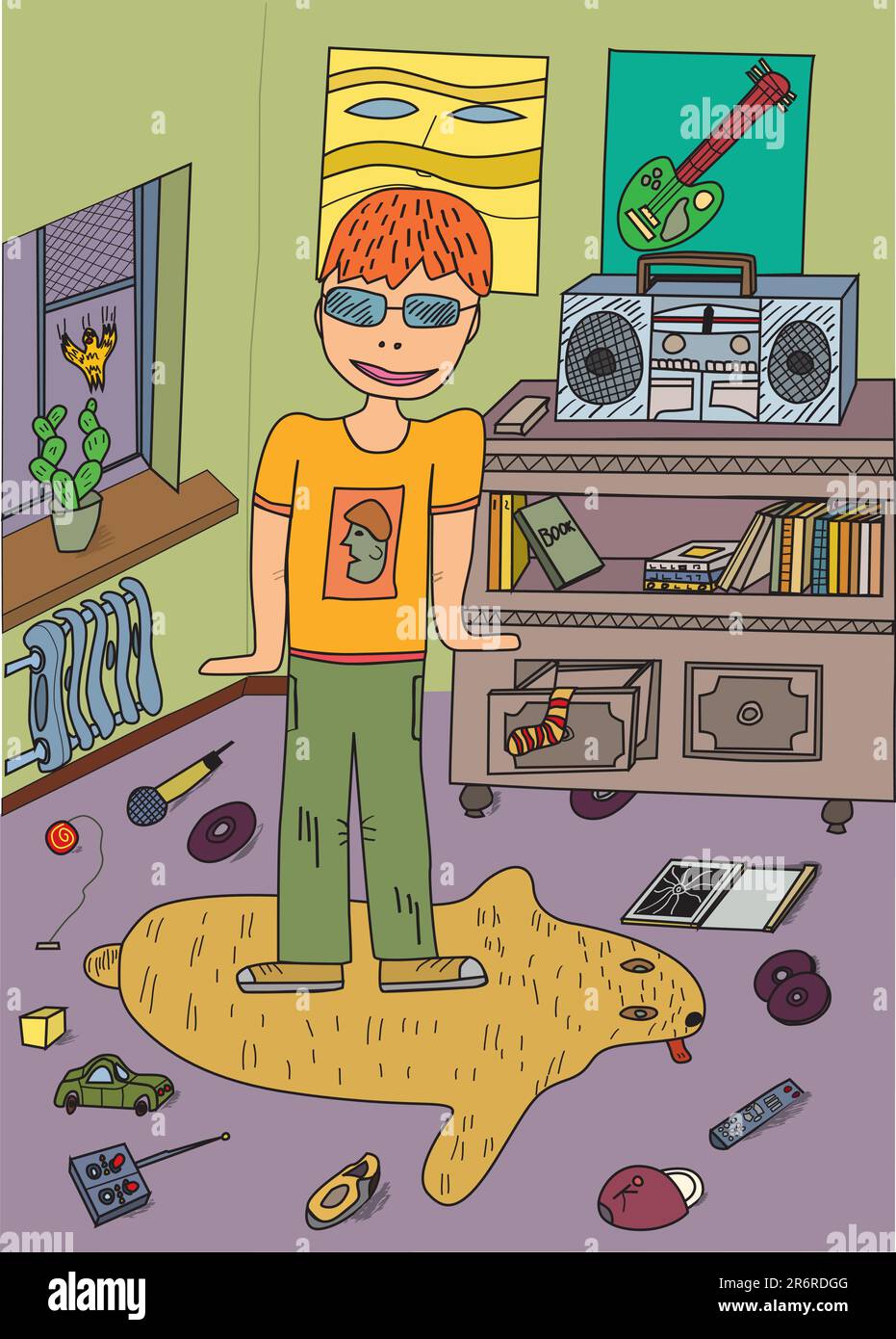 Dancing cactus Stock Vector Images - Alamy