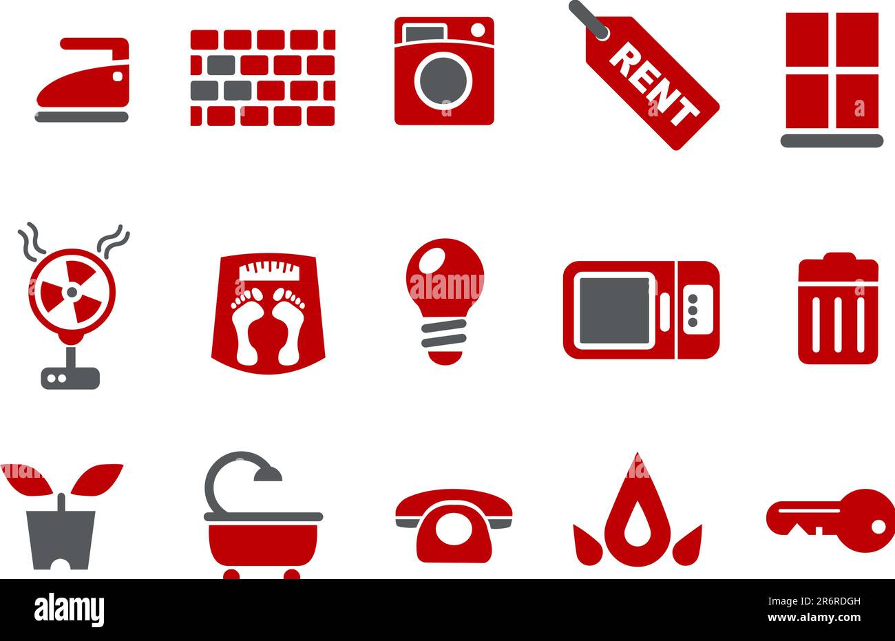 Window icon pack vector Cut Out Stock Images & Pictures - Alamy