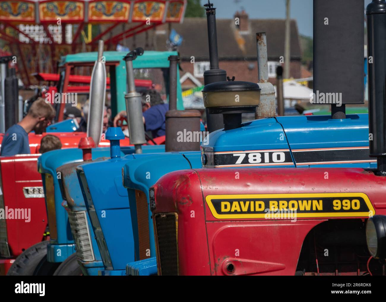 Tractors - Smallwood Steam & Vintage Rally 2023 Stock Photo - Alamy